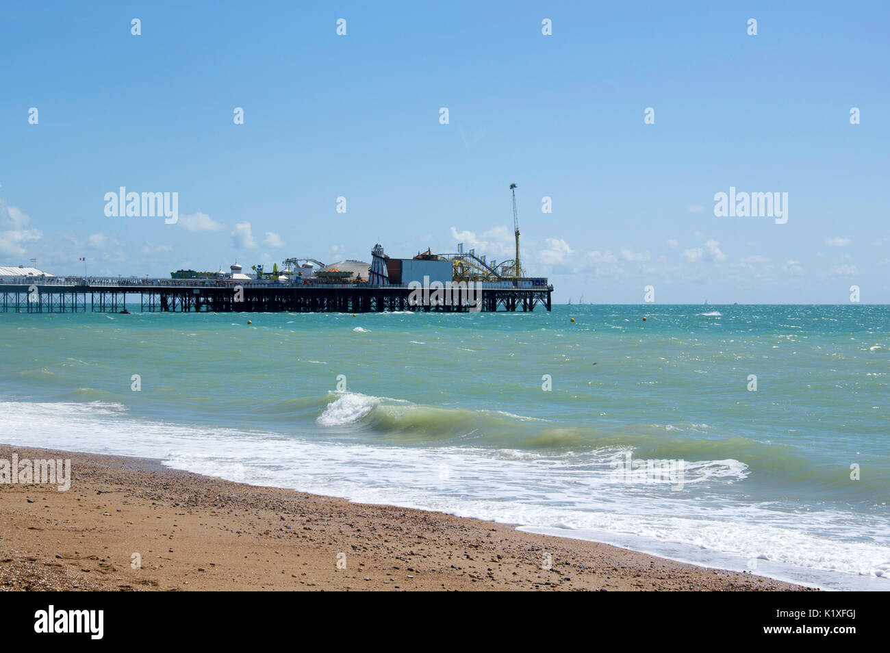 a photo of the beautiful brighton Stock Photo - Alamy