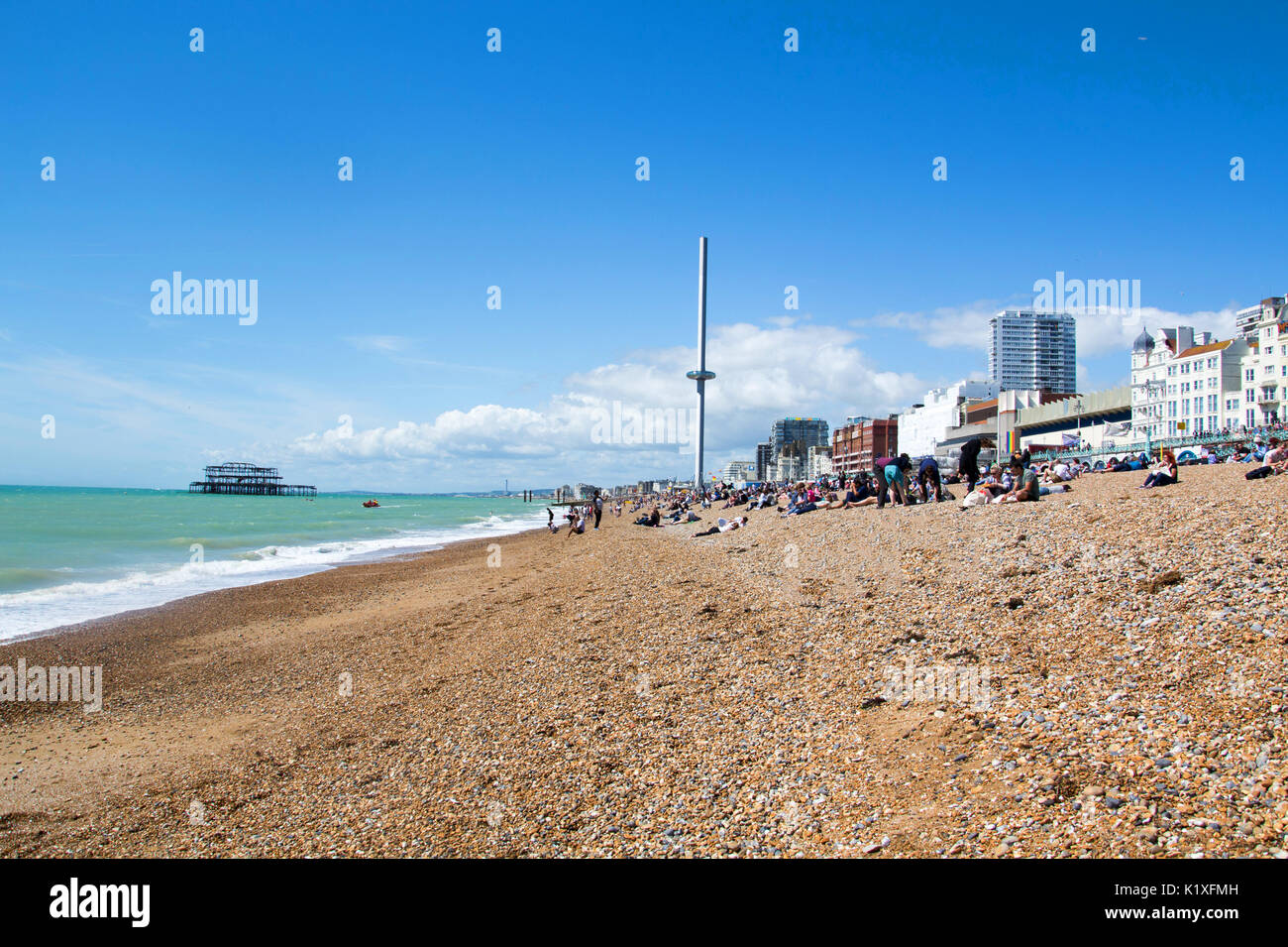 a photo of the beautiful brighton Stock Photo - Alamy