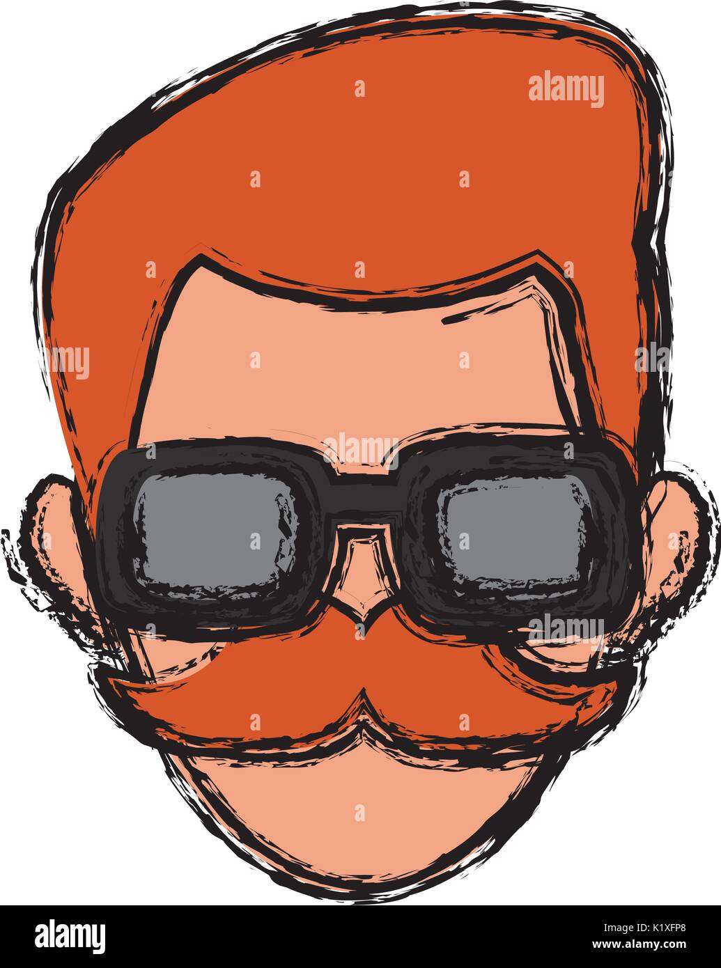 man face character people employee profile Stock Vector Image & Art - Alamy