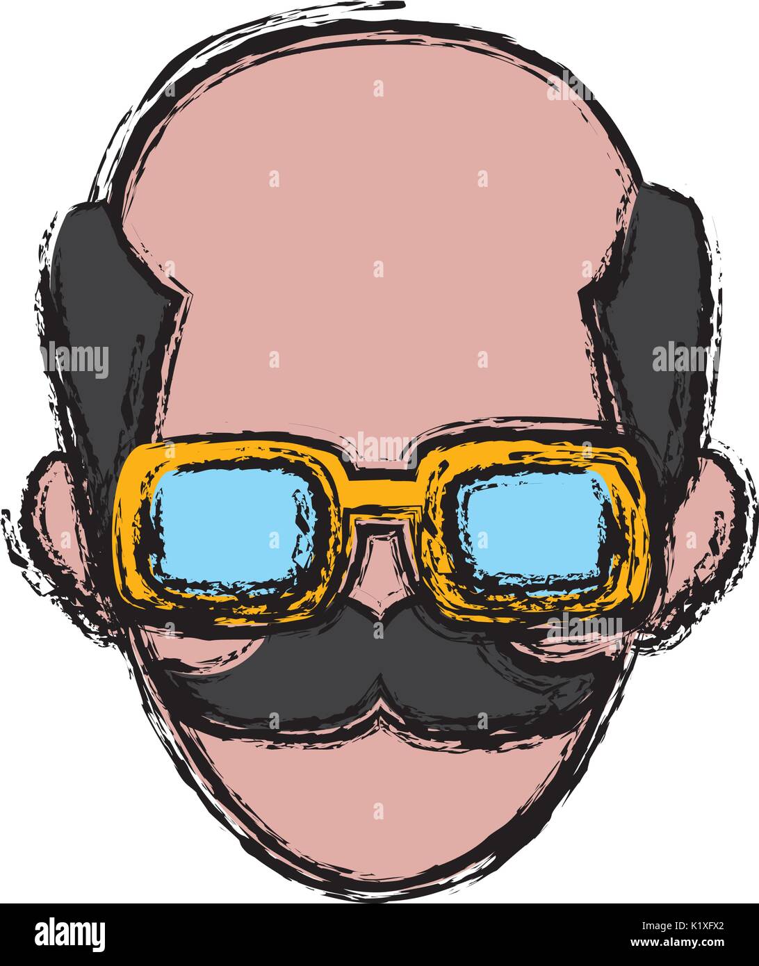 man face character people employee profile Stock Vector Image & Art - Alamy