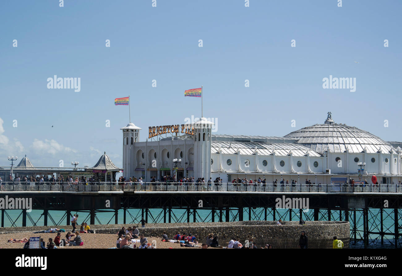a photo of the beautiful brighton Stock Photo - Alamy
