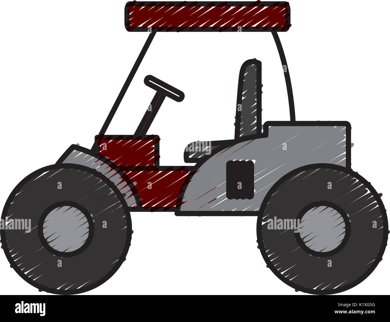 steamroller truck construction machinery build equipment Stock Vector ...