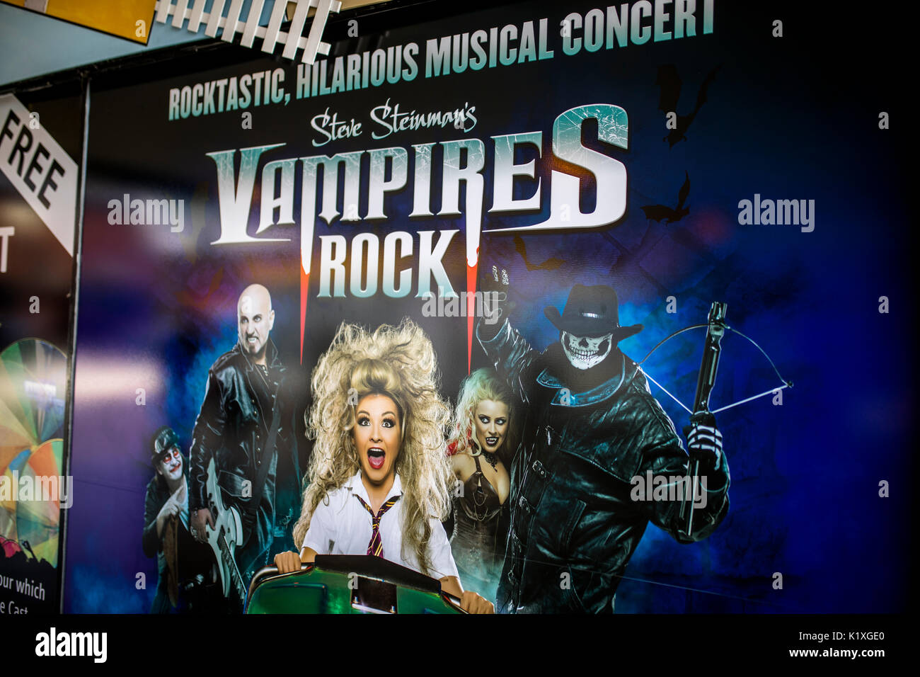 Vampire Rocks, musical, poster, westend, rock, broadway, London ...