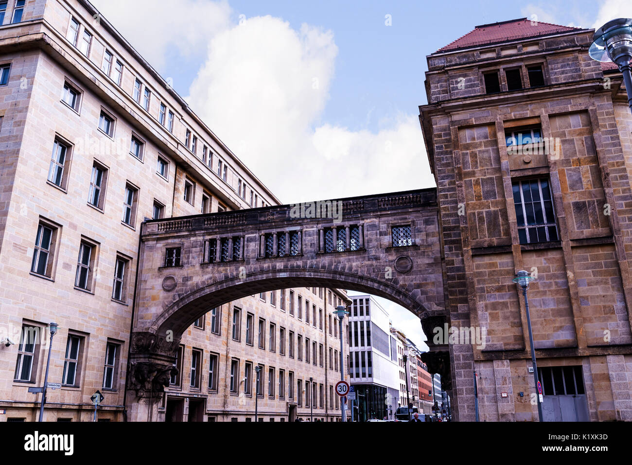 Architectural details in centre of the city of Berlin German Stock ...