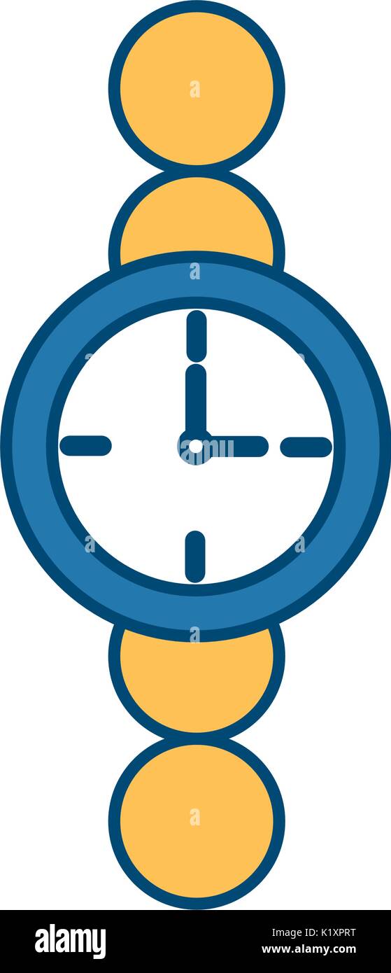 round classic mechanic hand watch Stock Vector Image & Art - Alamy