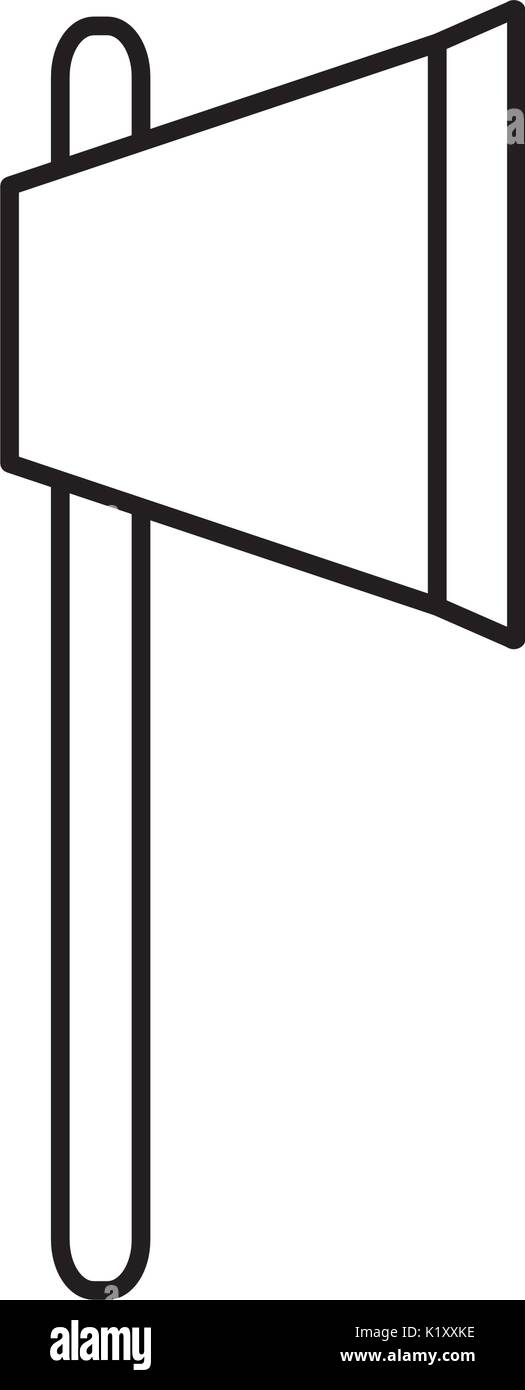 ax icon over white background vector illustration Stock Vector Image ...