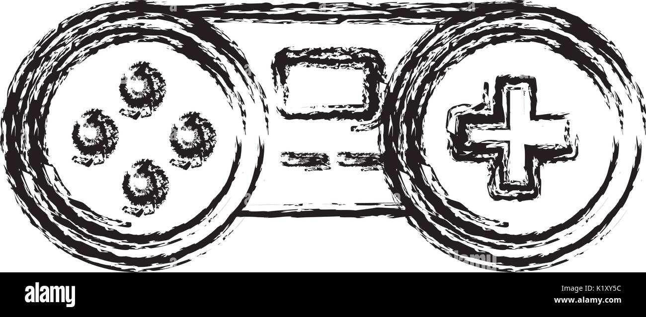 videogame controller icon over white background vector illustration ...