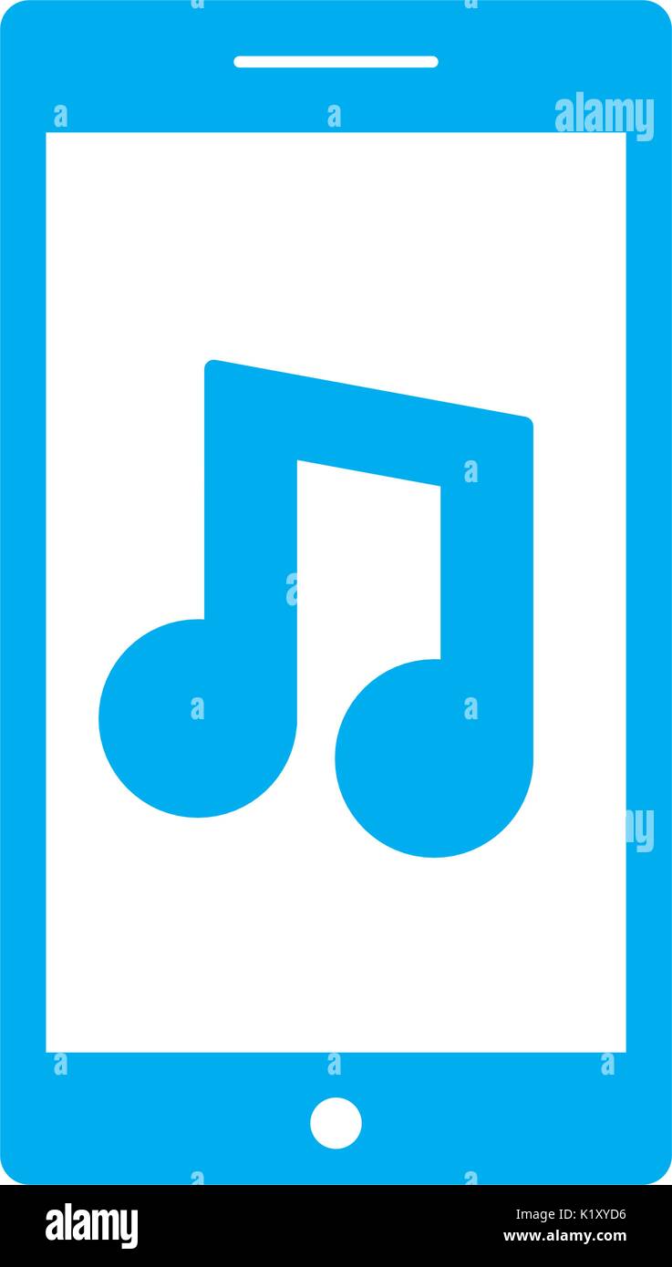 music player icon over white background vector illustration Stock ...