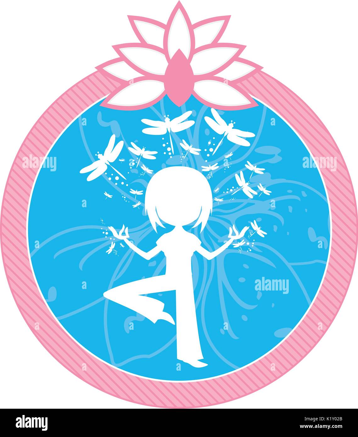 Dragonfly exercise Stock Vector Images - Alamy