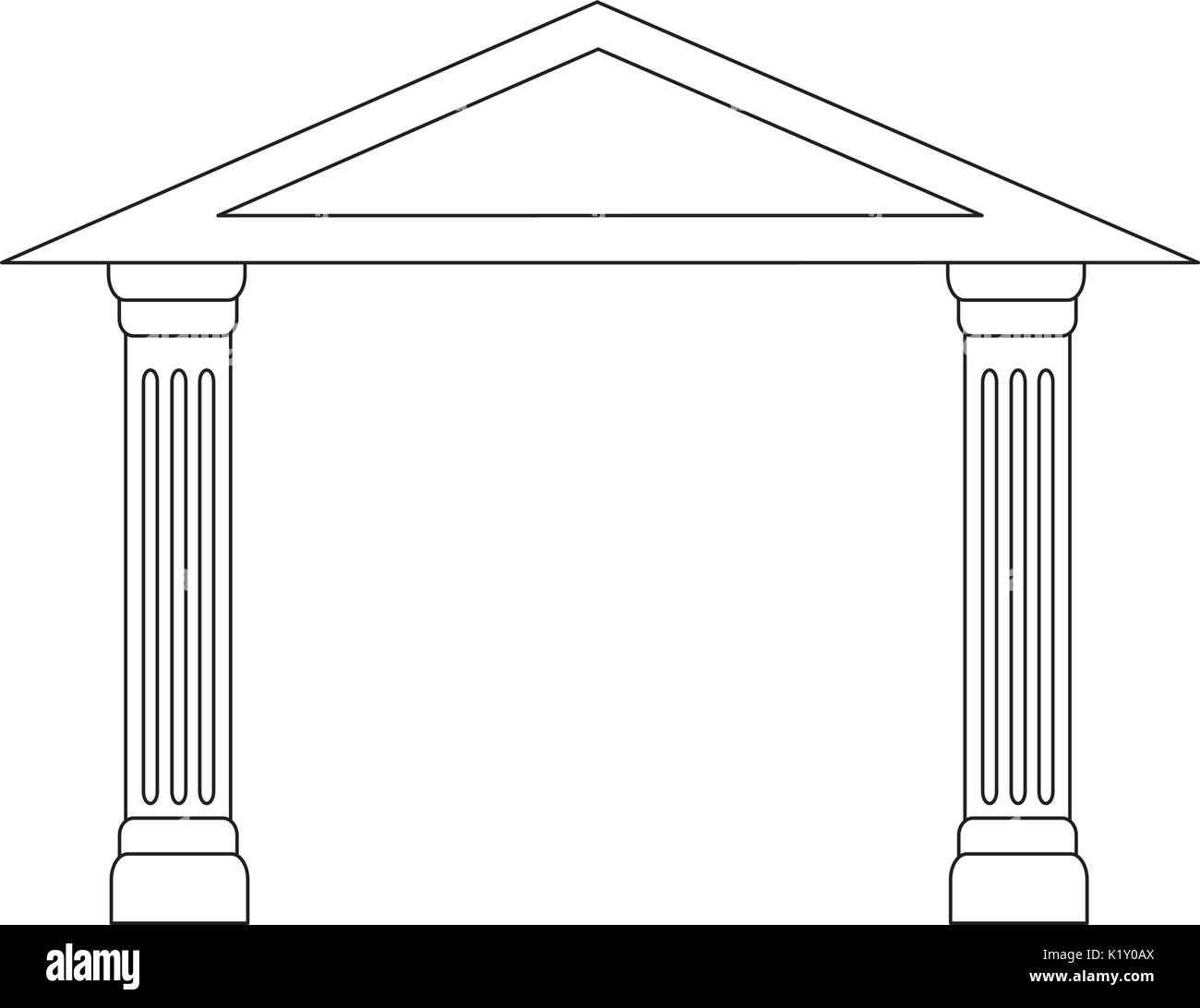 Roman Columns Background