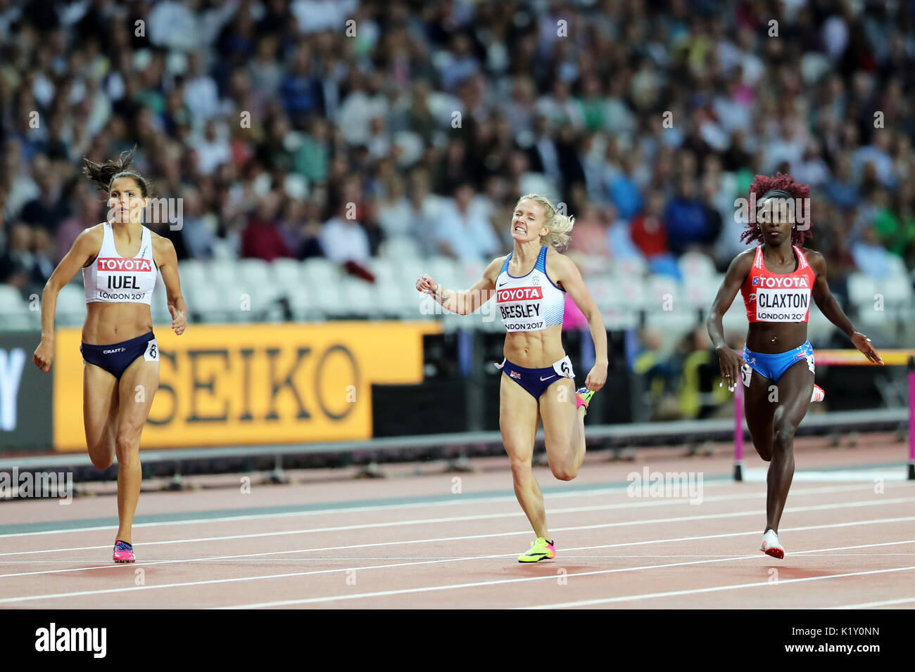 Grace CLAXTON (Puerto Rico), Meghan BEESLEY (Great Britain), Amalie ...