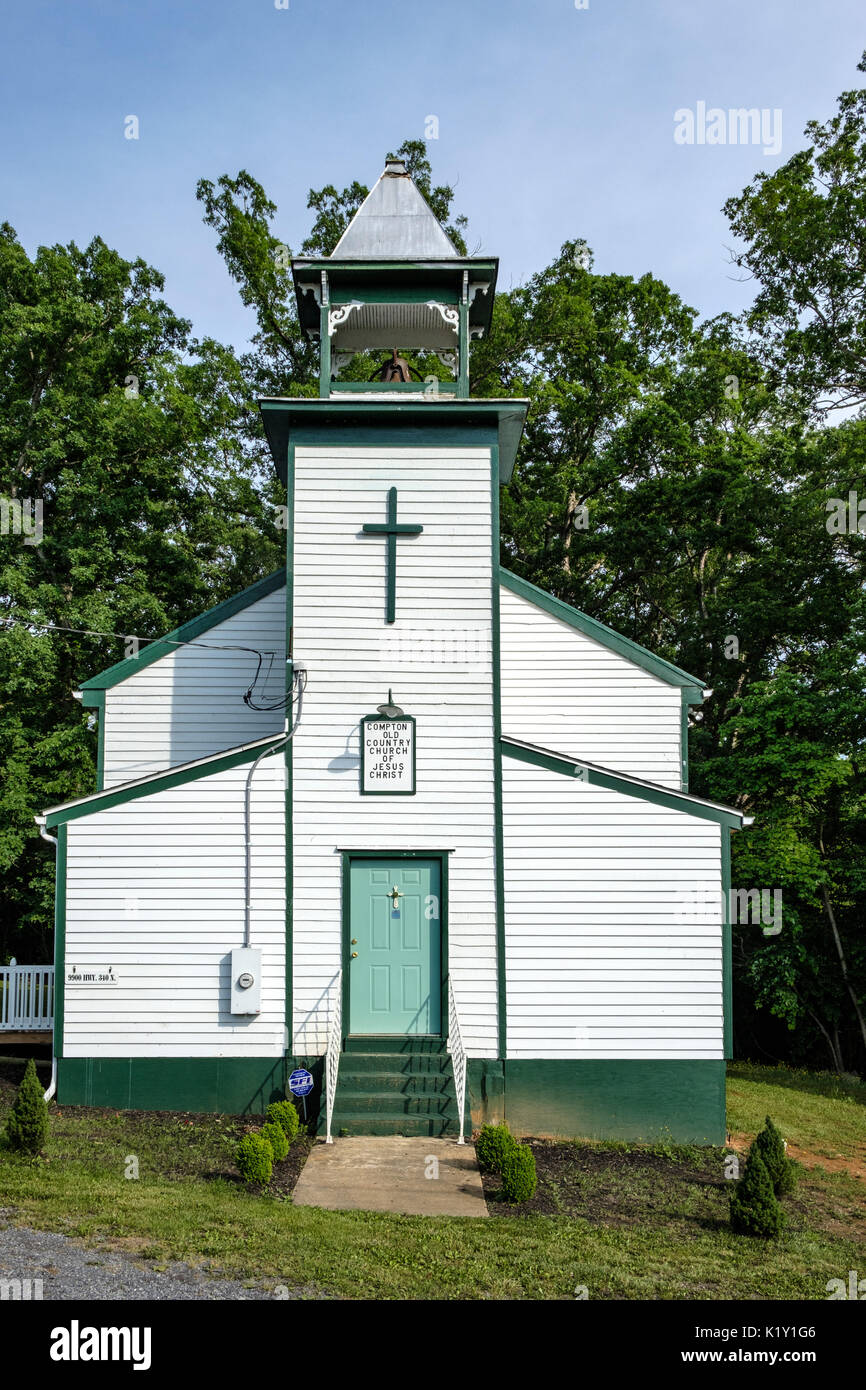 Compton Old Country Church of Jesus Christ, Route 340, Rileyville ...