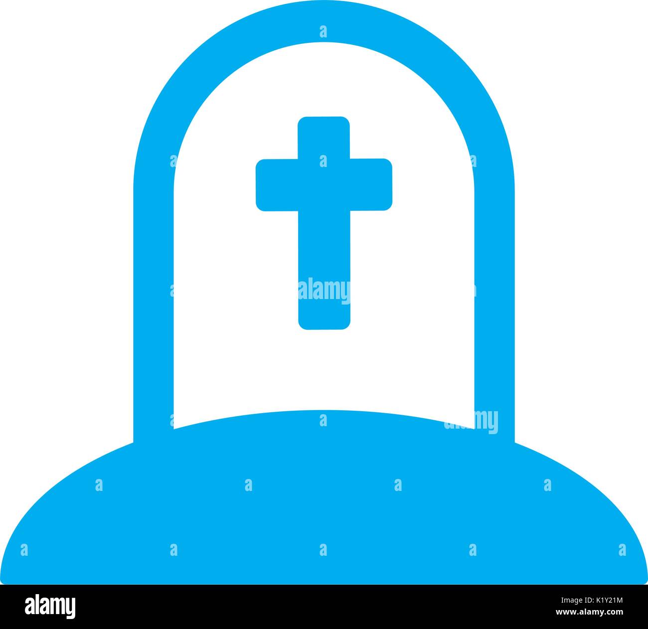 gravestone icon image Stock Vector Art & Illustration, Vector Image ...