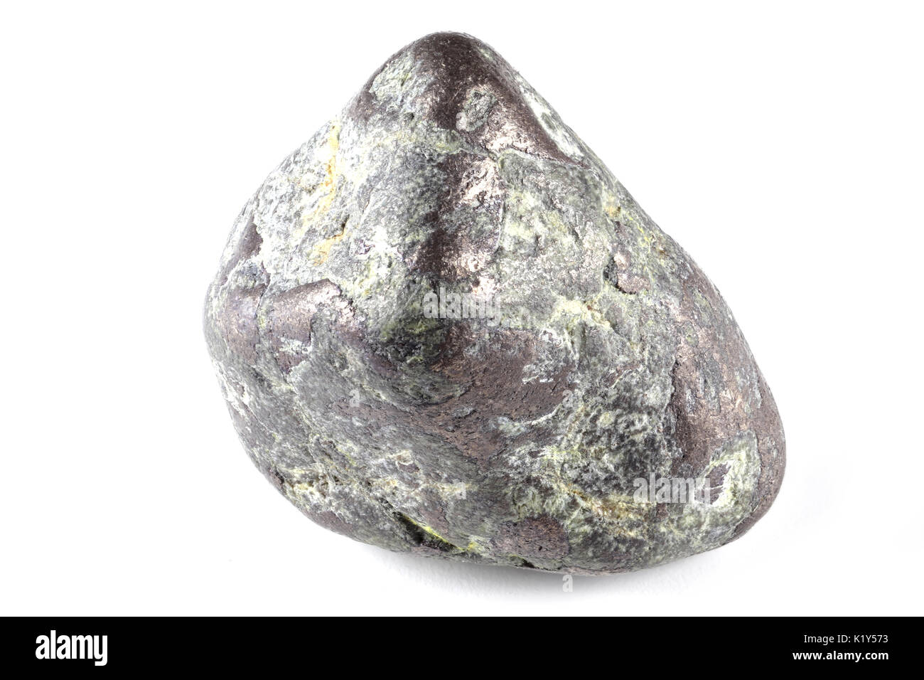 native bismuth from Bolivia isolated on white background Stock Photo ...