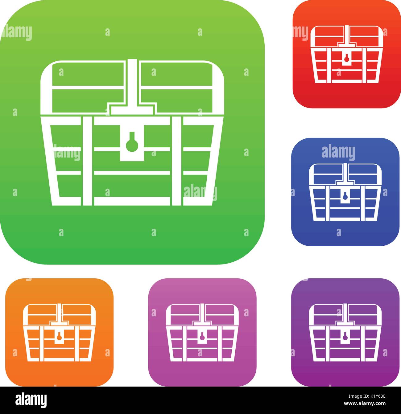 Chest set collection Stock Vector Image & Art - Alamy