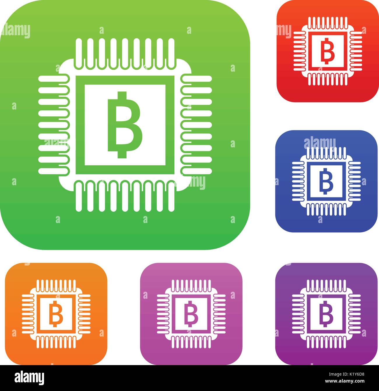 Chip set collection Stock Vector Image & Art - Alamy