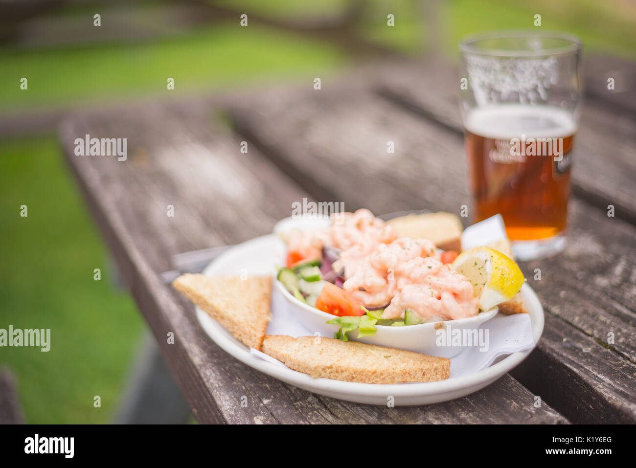 Beer glass lunch snack tasty table hi-res stock photography and images ...