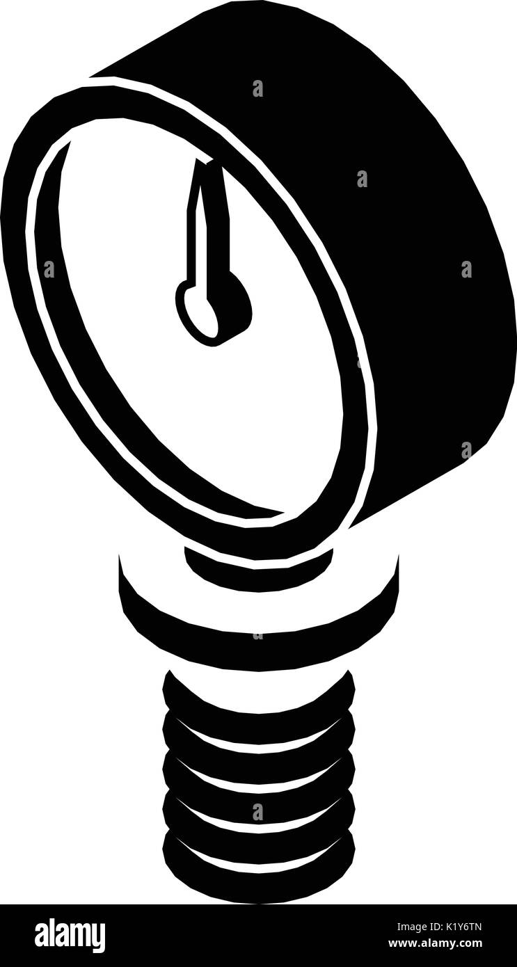 Hydraulic pressure measurement Stock Vector Images - Alamy
