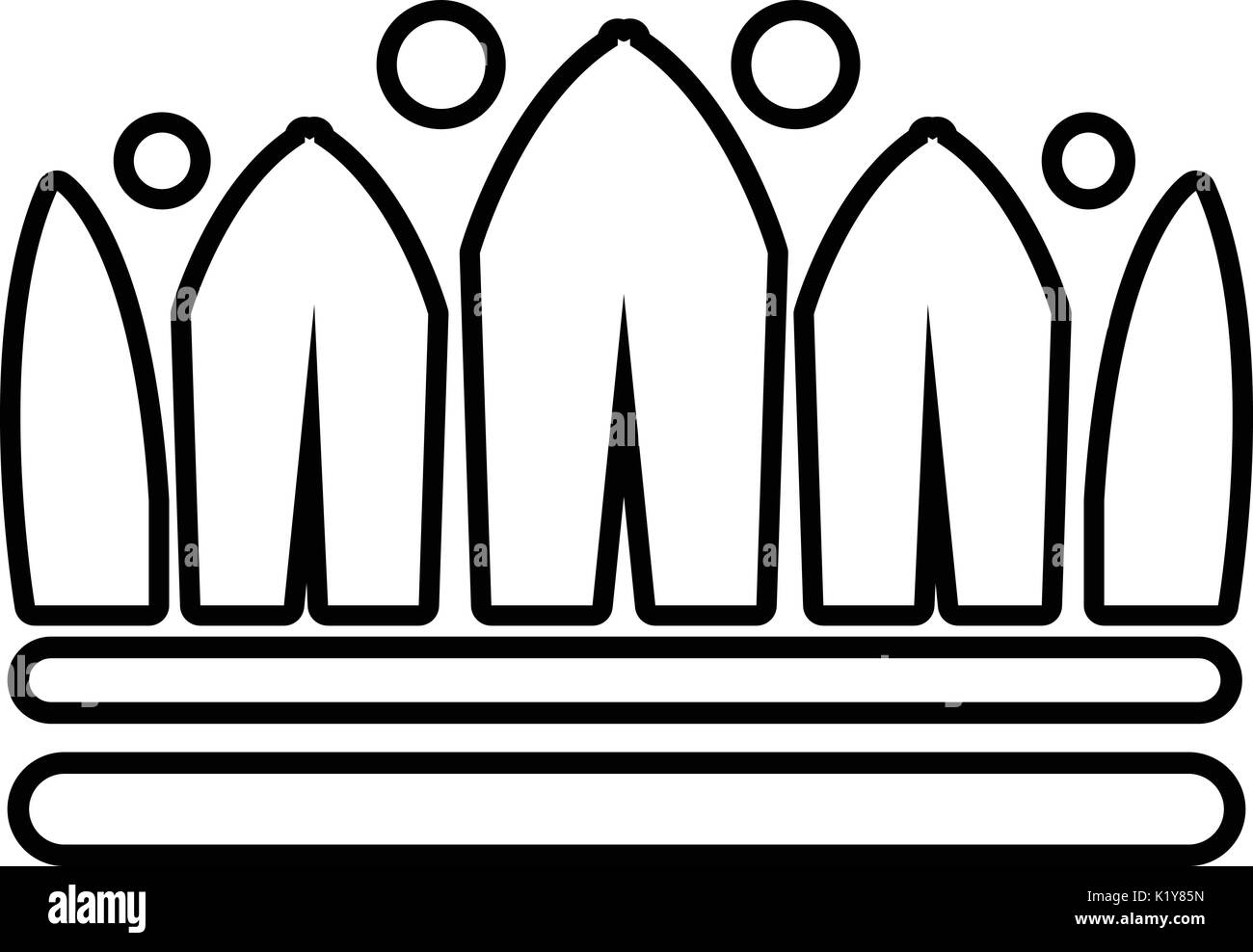 Snow crown icon, outline line style Stock Vector Image & Art - Alamy Snow crown icon, outline line style Stock Vector Image & Art - Alamy