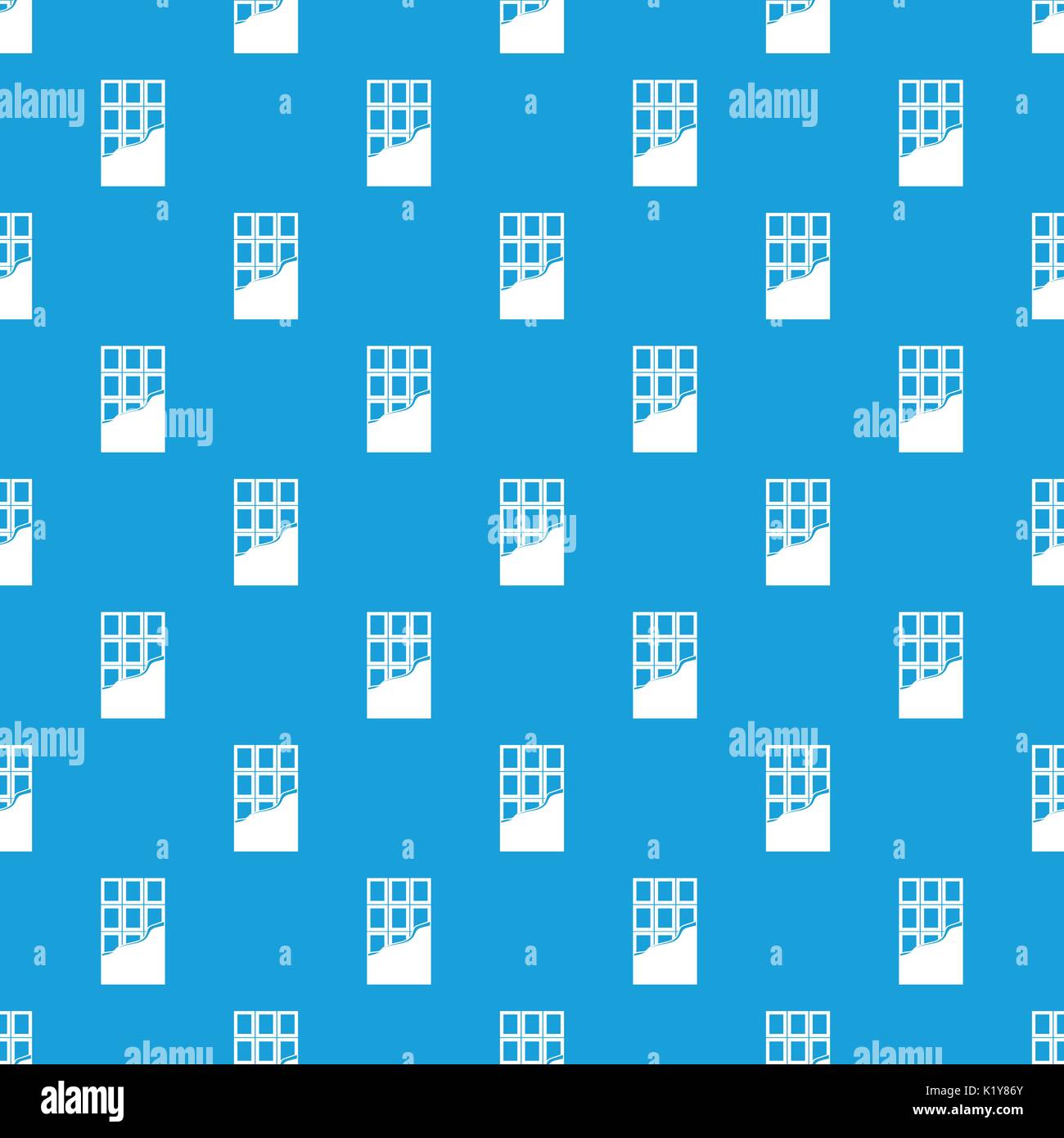 Chocolate bar pattern seamless blue Stock Vector Image & Art - Alamy