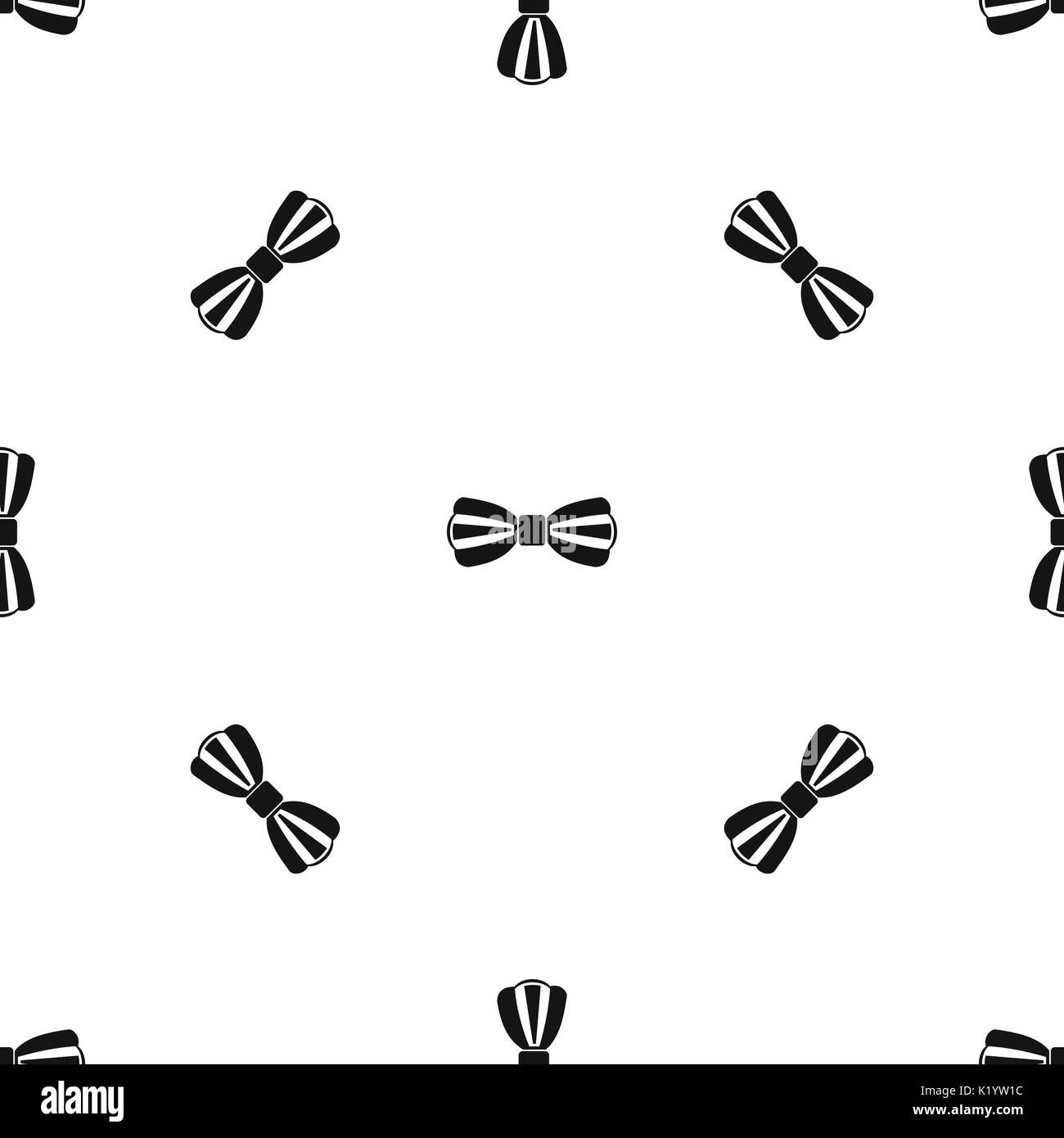 Bow tie pattern seamless black Stock Vector Image & Art - Alamy