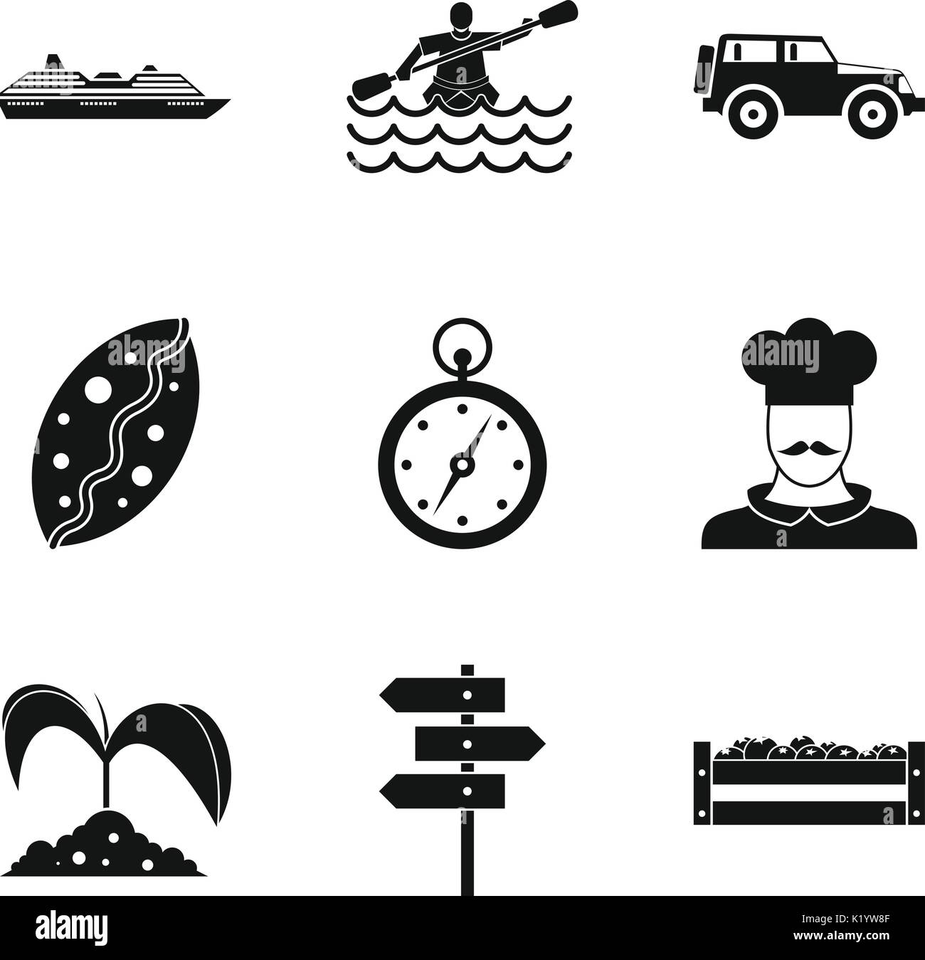 Athletic movement icons hi-res stock photography and images - Alamy