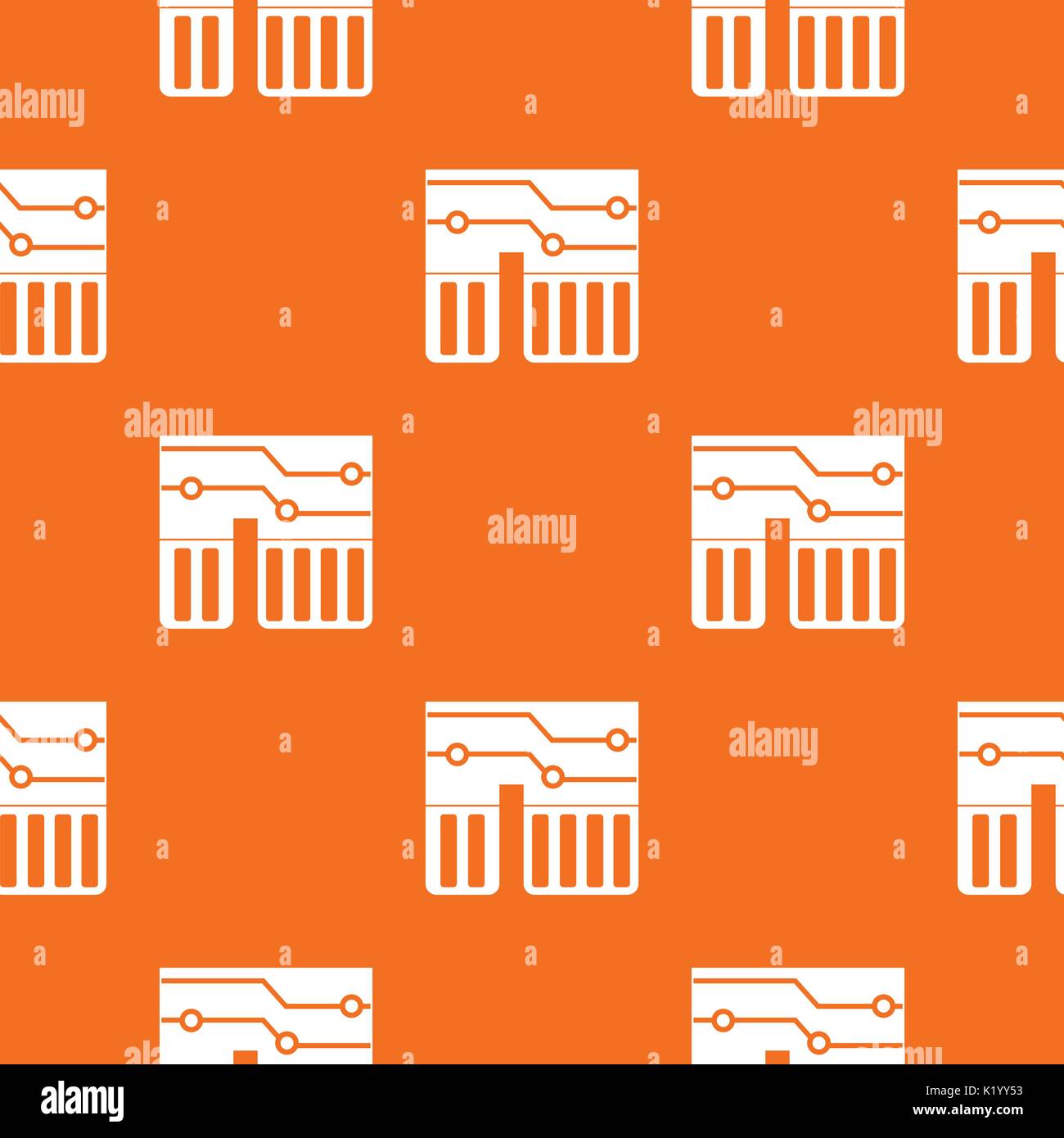 Computer chipset pattern seamless Stock Vector Image & Art - Alamy