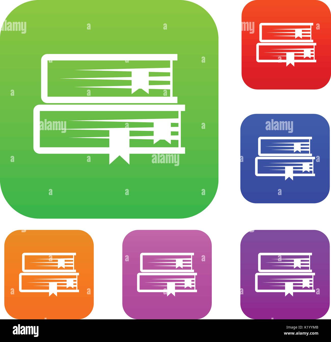 Two books set collection Stock Vector Image & Art - Alamy