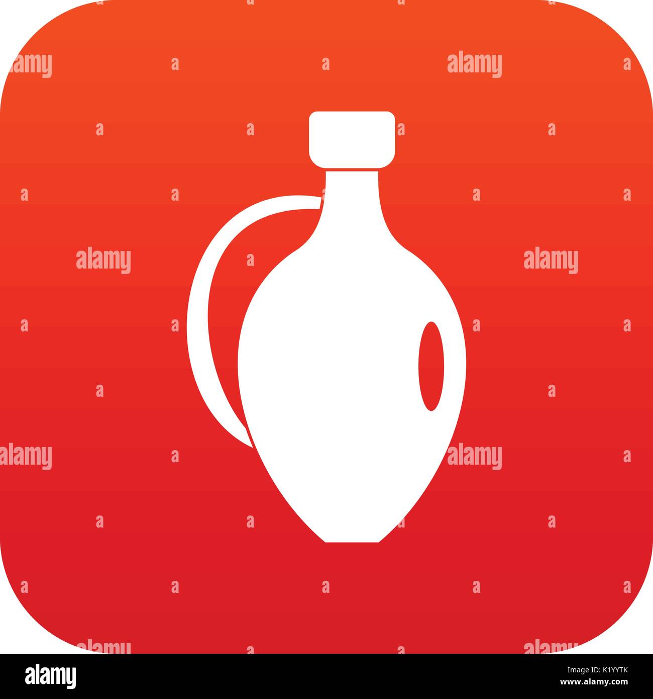 Red pottery jug Stock Vector Images - Alamy