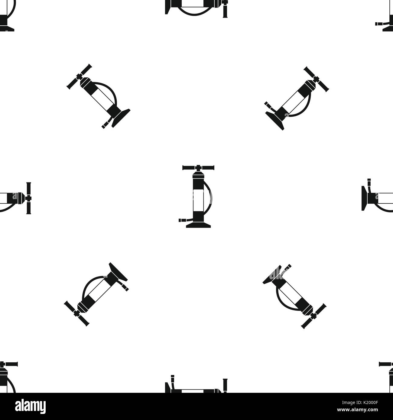 Black hand air pump Black and White Stock Photos & Images - Alamy