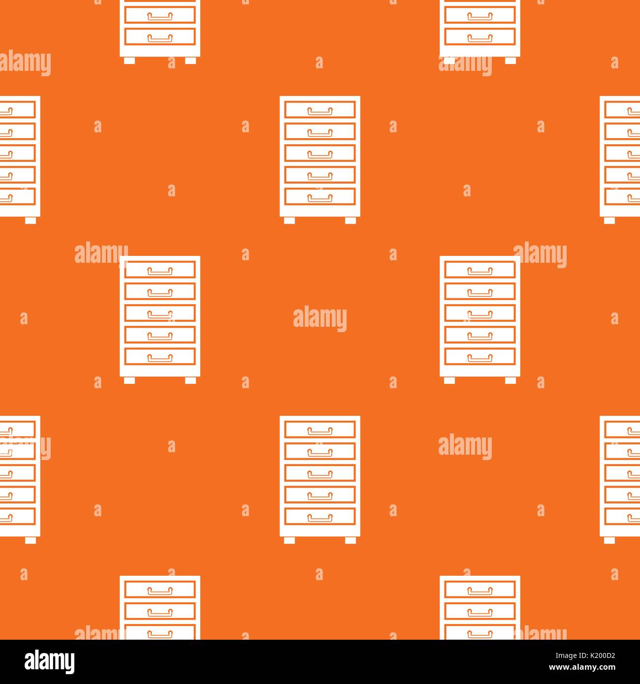 Wooden cabinet with drawers pattern seamless Stock Vector Image & Art ...