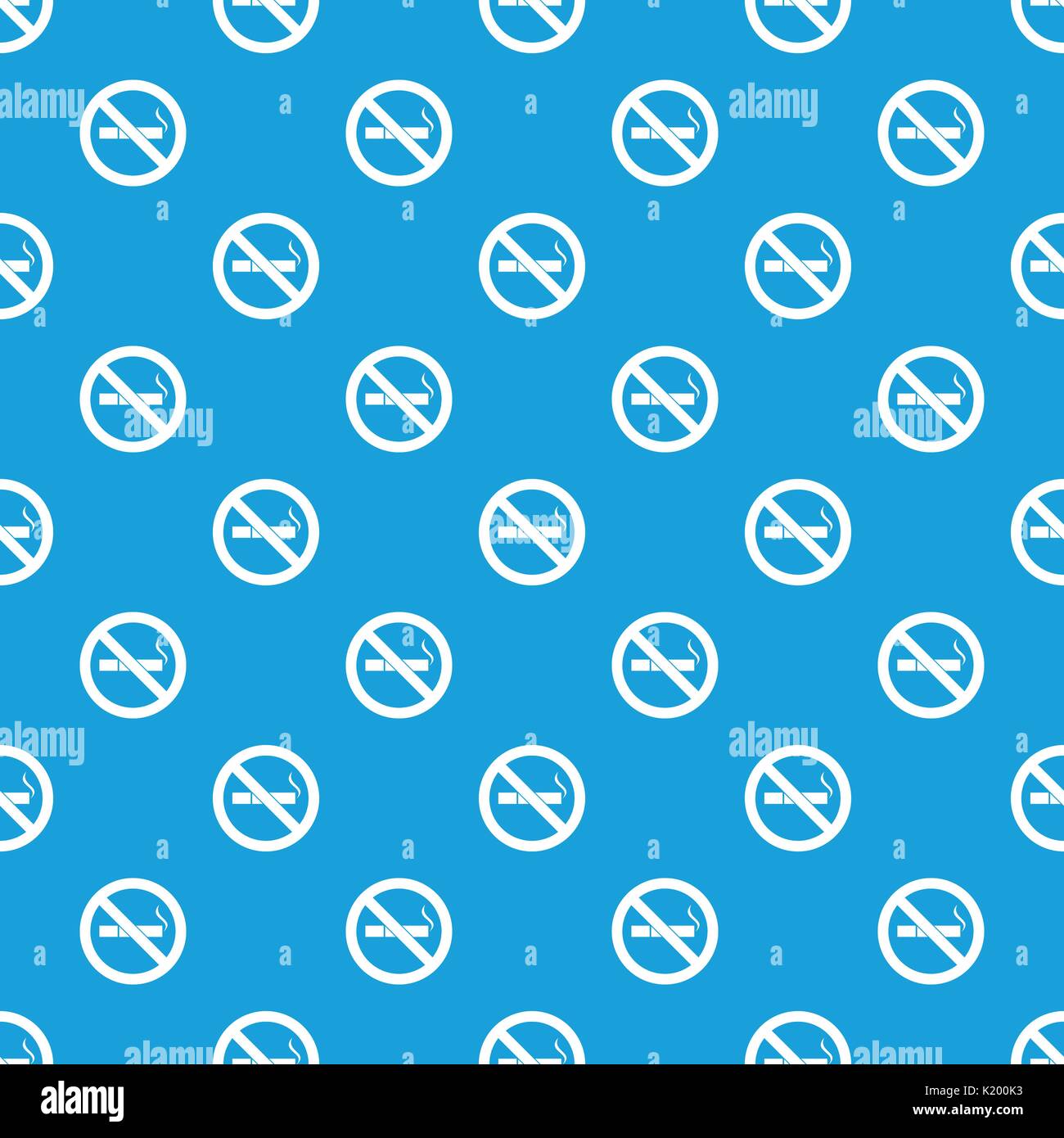 No smoking sign pattern seamless blue Stock Vector Image & Art - Alamy