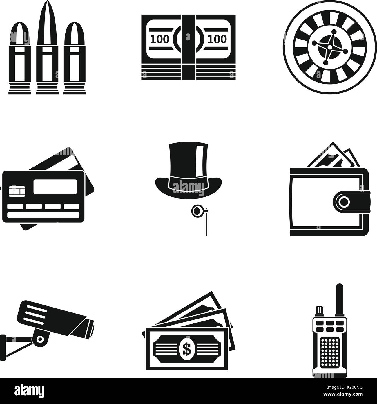 Virtual shooting range Stock Vector Images - Alamy