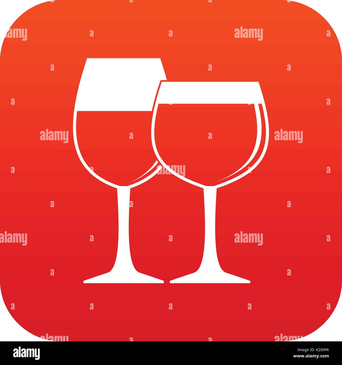 Luxury clean glasses restaurant Stock Vector Images - Alamy