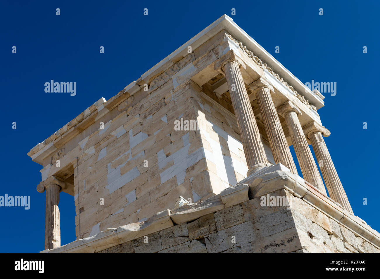 temple of athena nike, propylaea of acropolis Stock Photo - Alamy