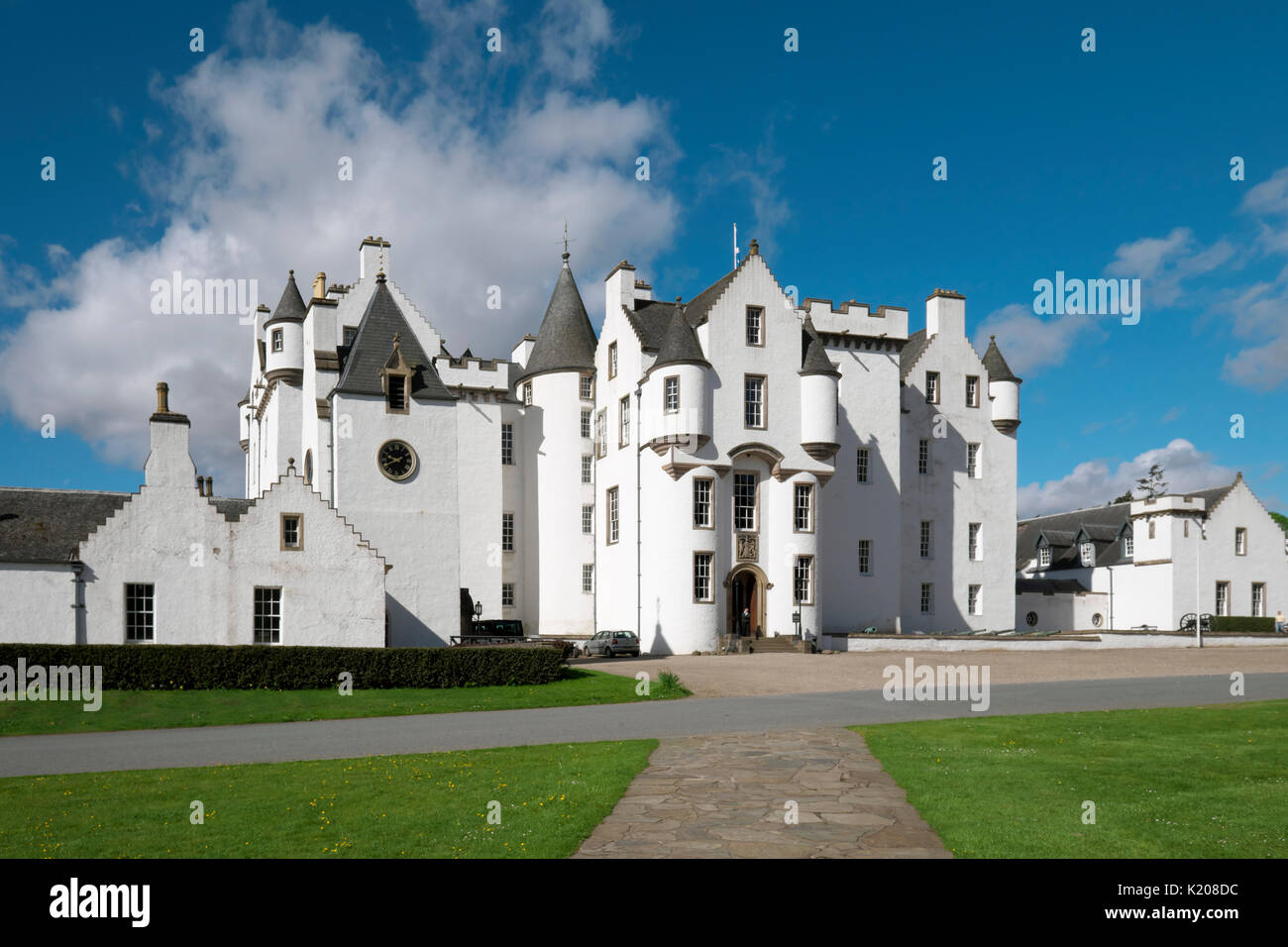 Blair Castle, Blair Atholl, Perth and Kinross, Scotland, United Kingdom ...