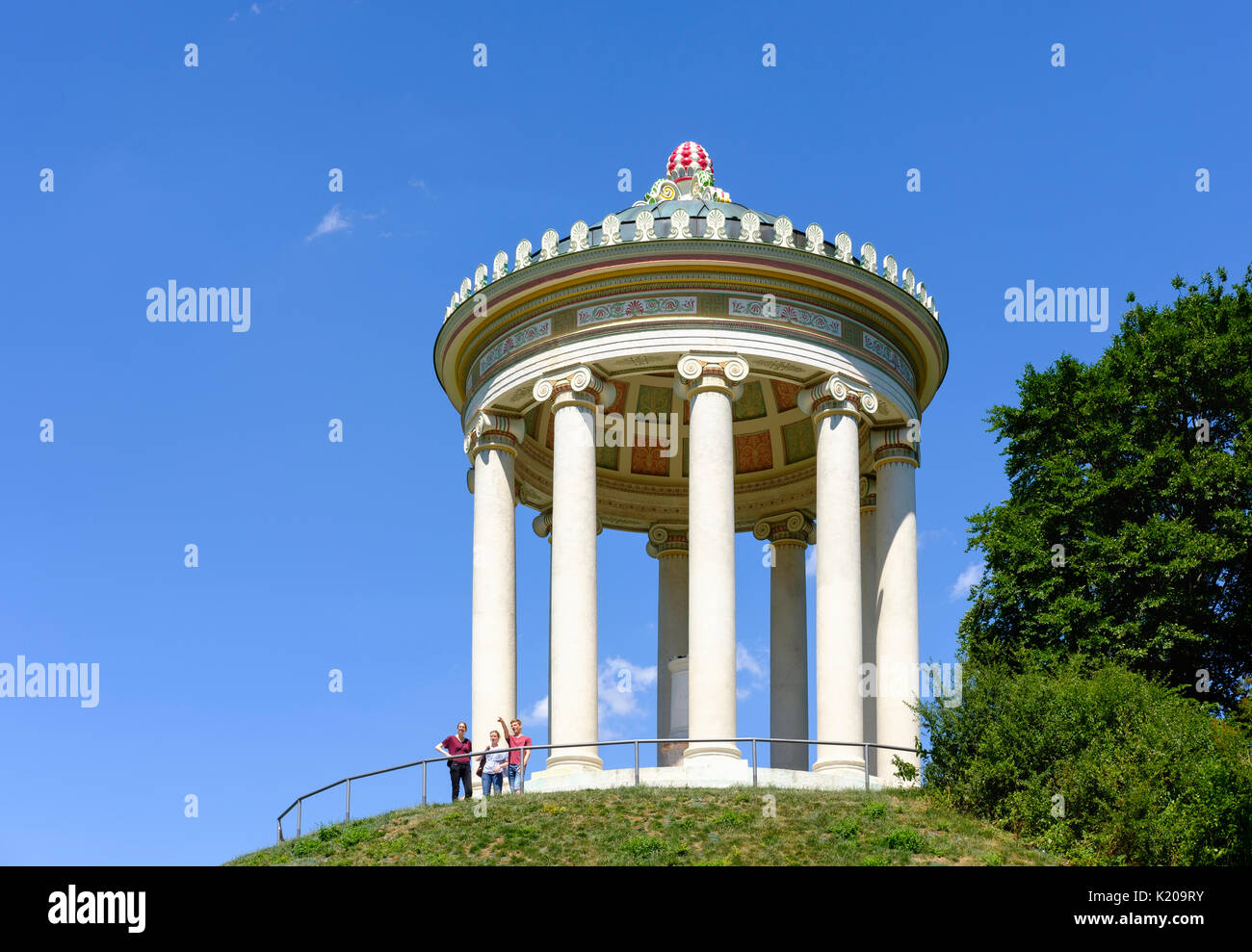 Munich monopteros hi-res stock photography and images - Alamy