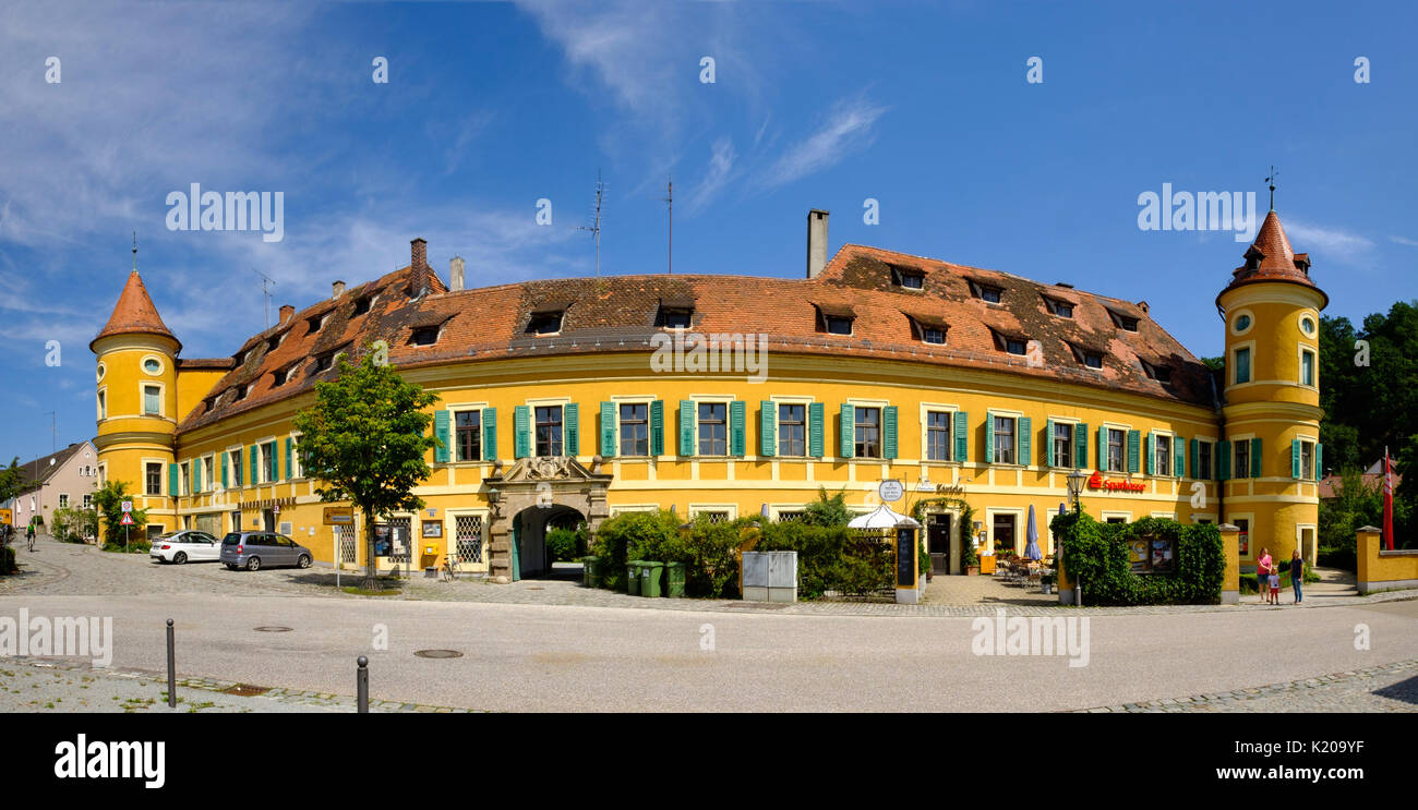 Castle Wiesent, Bavarian Forest, Upper Palatinate, Bavaria, Germany ...