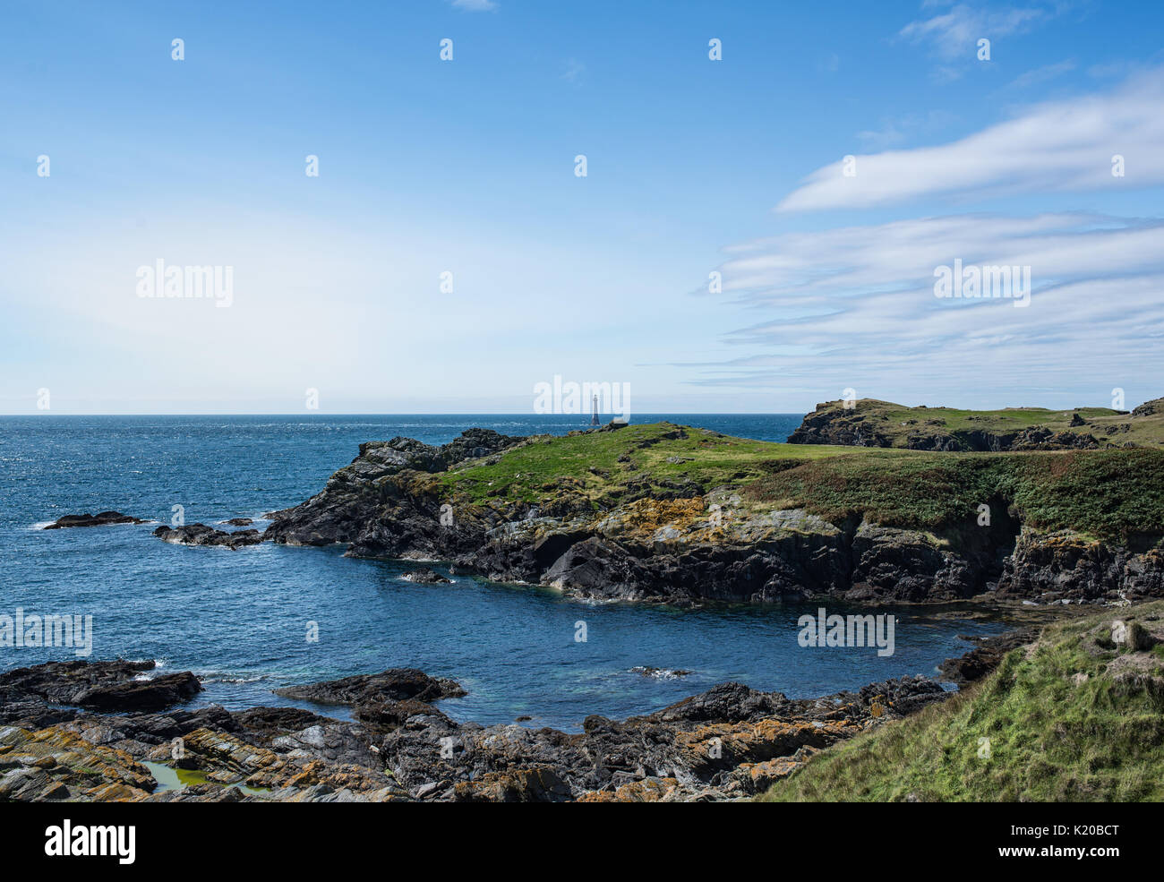 Chicken rock isle of man hi-res stock photography and images - Alamy