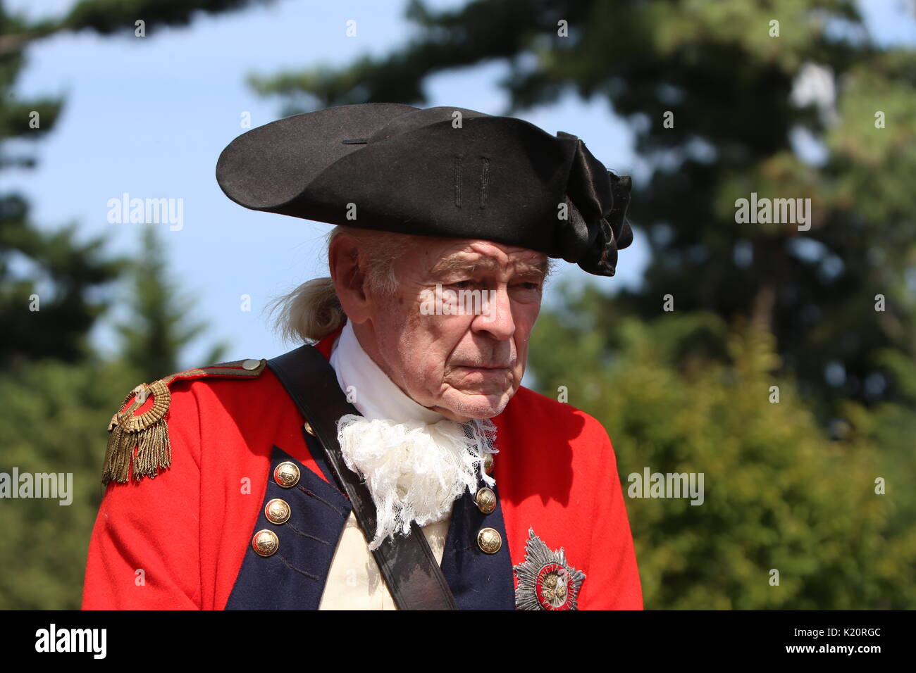 Brooklyn, United States. 27th Aug, 2017. Hugh Francis portrays General ...