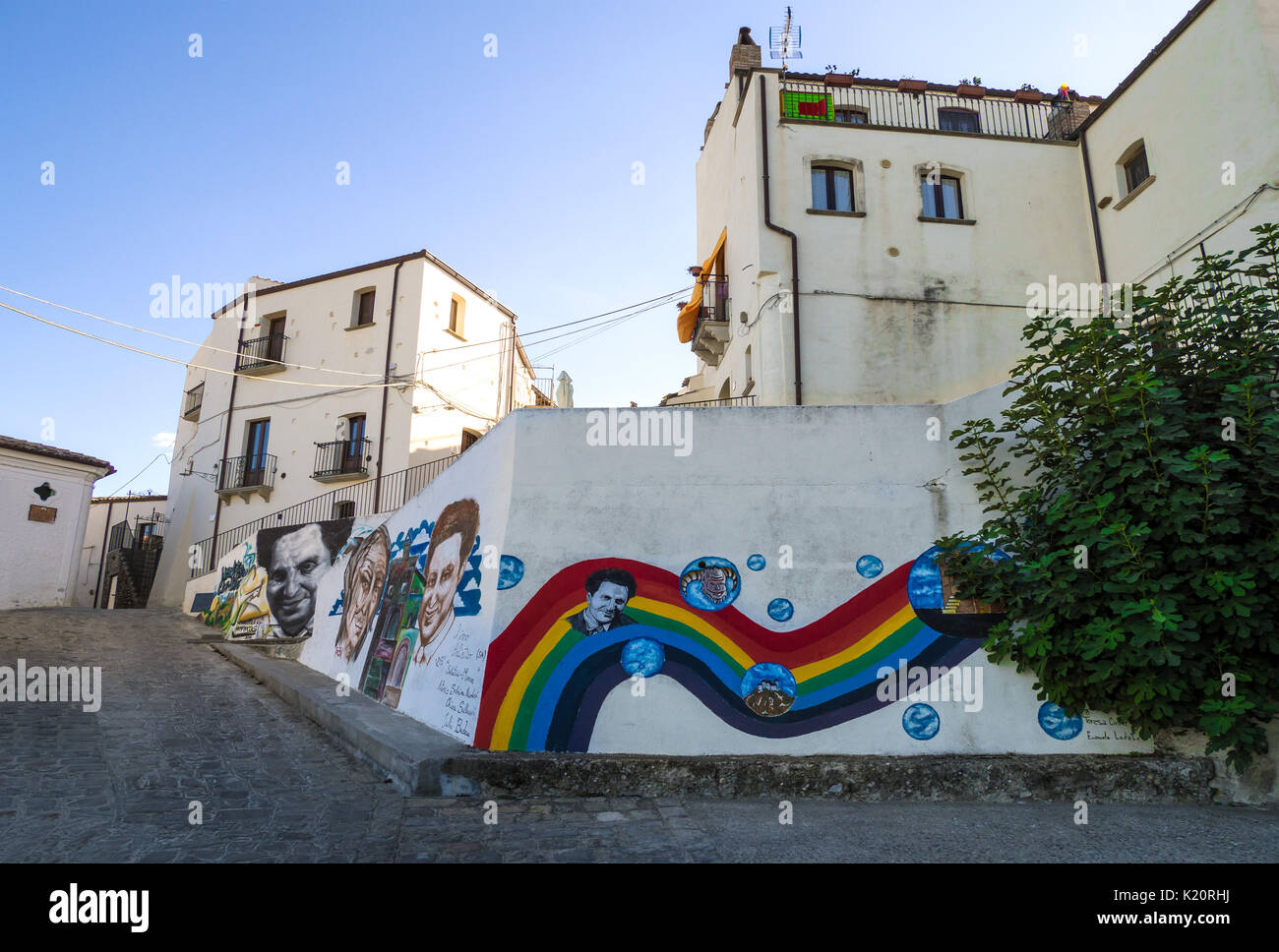 Aliano, Italy - A very small town isolated among the badlands hills of ...