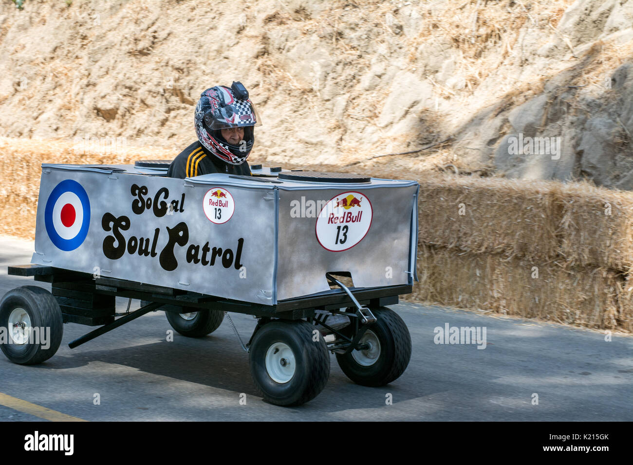 Red Bull Soapbox Race Los Angeles 2017 Stock Photo - Alamy