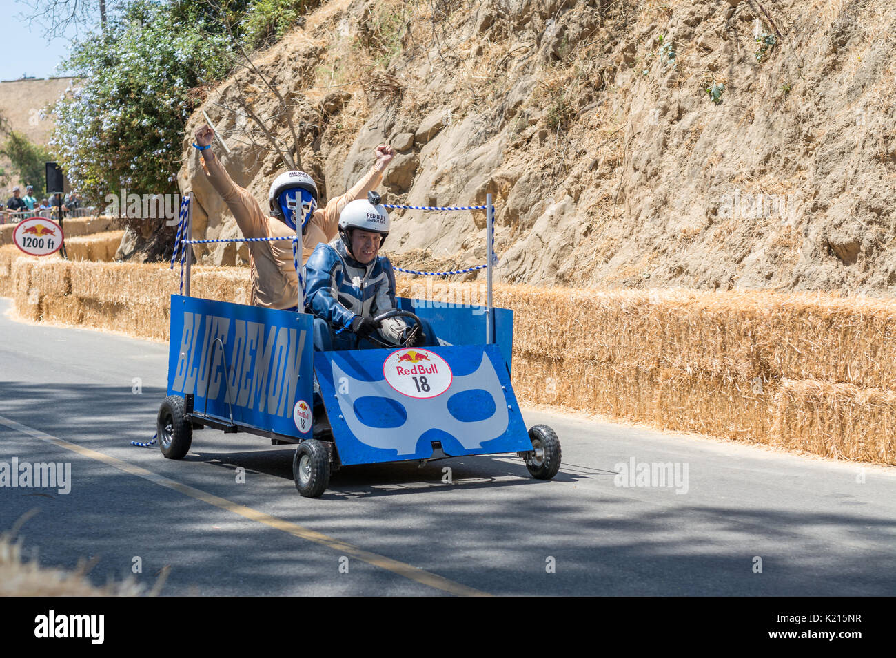Red Bull Soapbox Race Los Angeles 2017 Stock Photo - Alamy