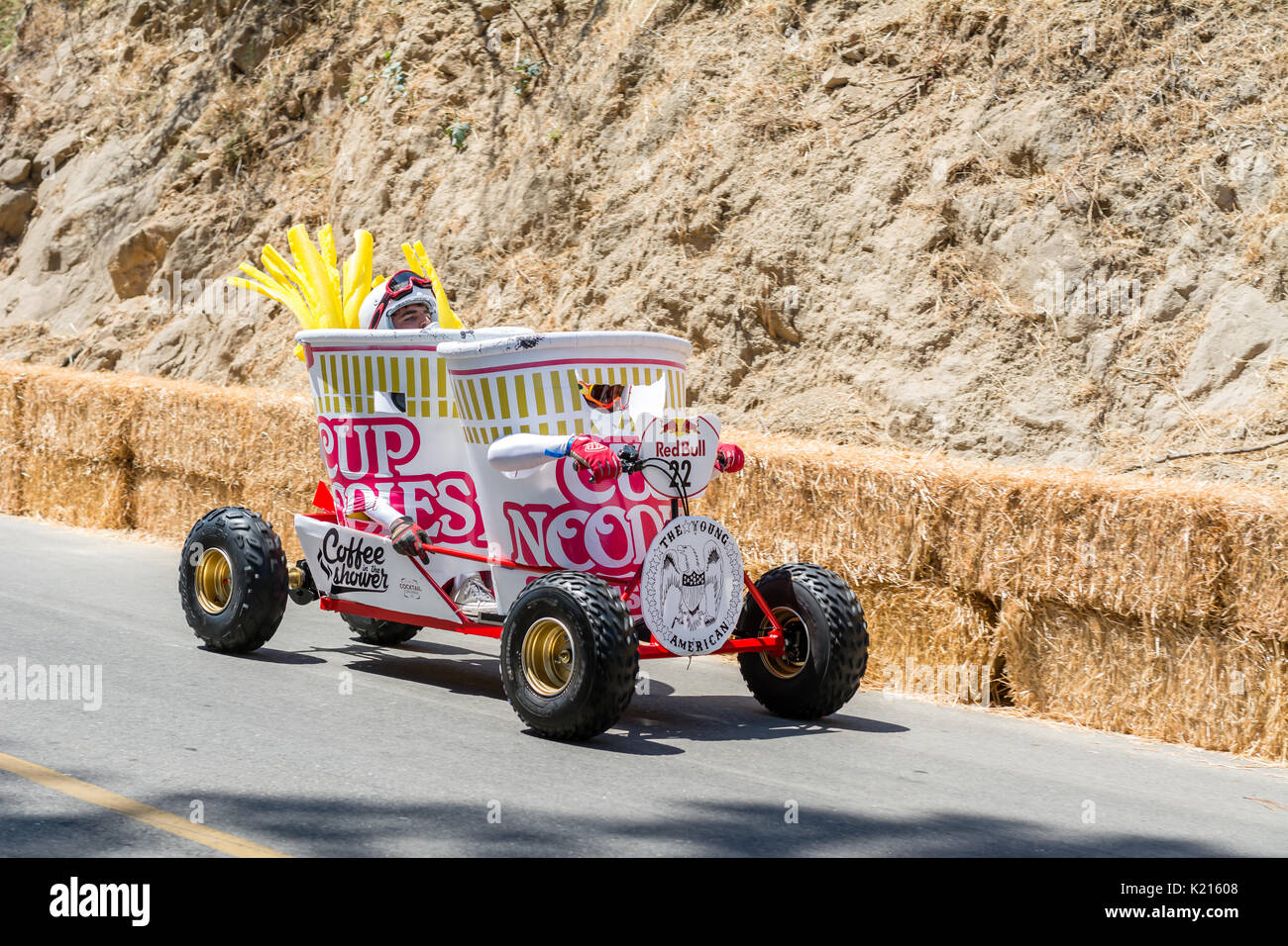 Red bull custom car hi-res stock photography and images - Alamy