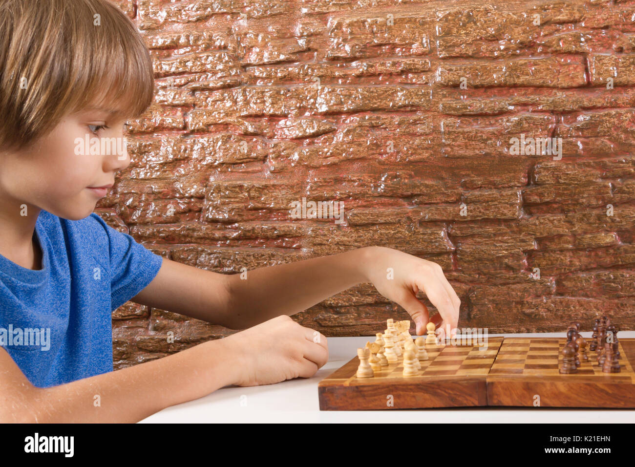 Learning what the chess pieces are hi-res stock photography and images ...