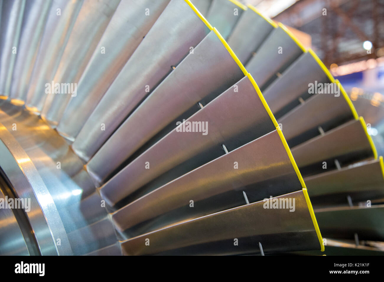 turbine rotor internal steel machine Stock Photo - Alamy