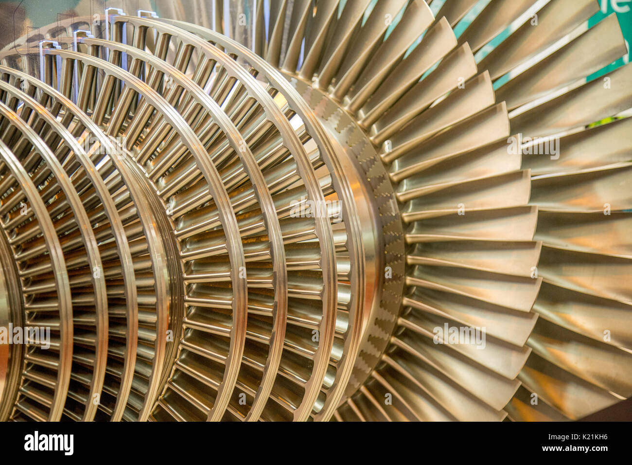 Steam Turbine Blades Stock Photos & Steam Turbine Blades Stock Images ...