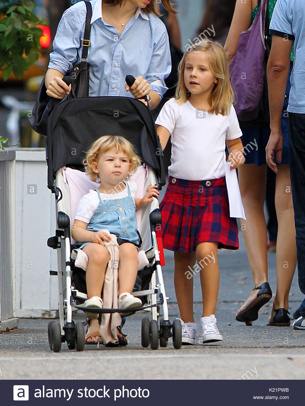 Romy Coppola and Cosima Coppola. Sofia Coppola walks her kids home ...