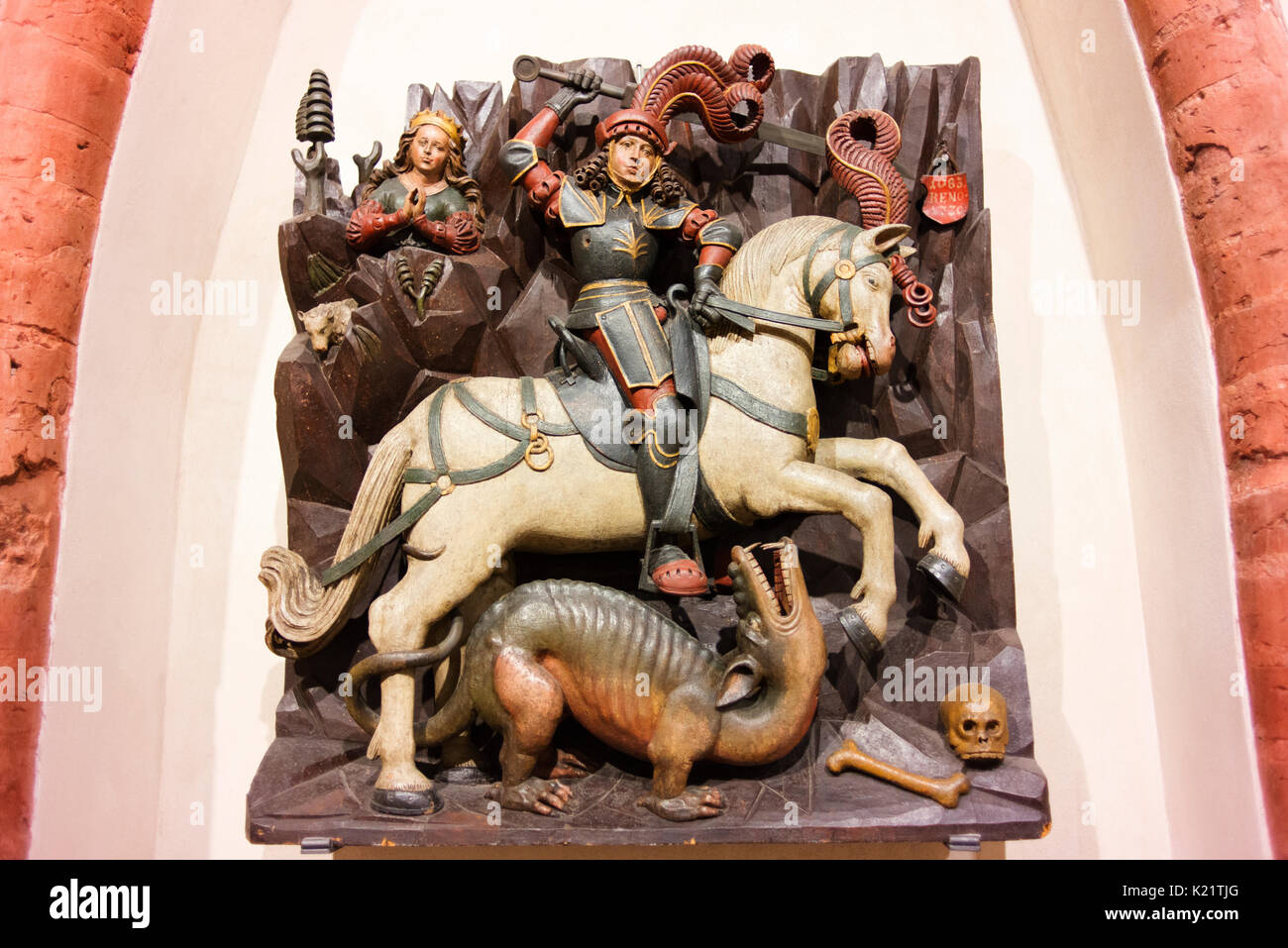 St george and the dragon hi-res stock photography and images - Alamy