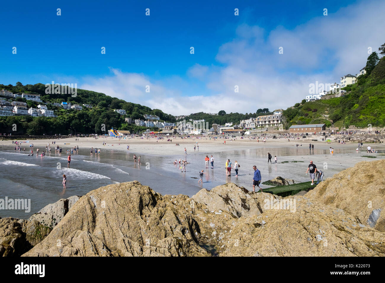 Looe beach hi-res stock photography and images - Alamy
